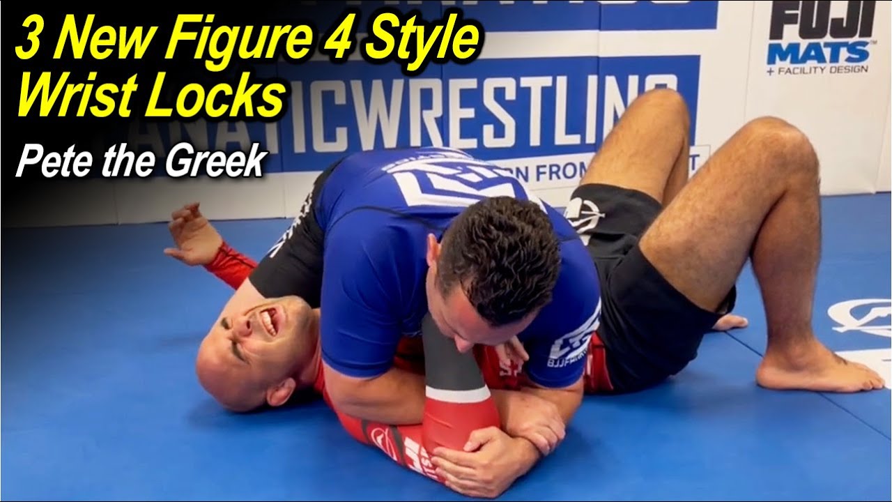 3 New Figure 4 Wrist Locks for Jiu Jitsu by Pete the Greek - YouTube