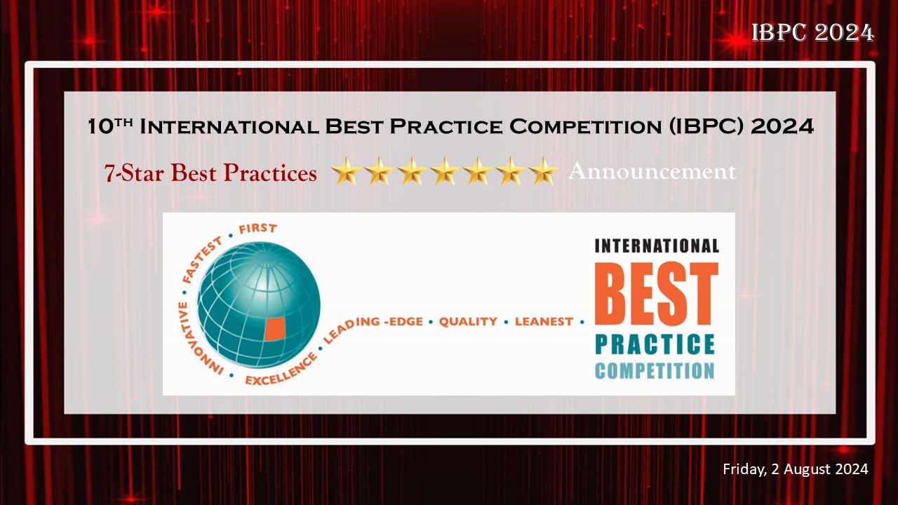 7 Star Winners Announcement IBPC 2024 - YouTube