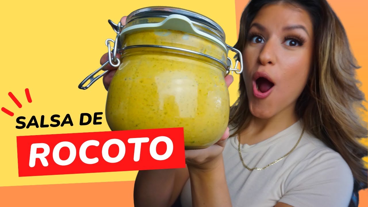 Aji De Rocoto Y Cilantro Sauce | Spicy Peruvian Cream | #cilantro # ...