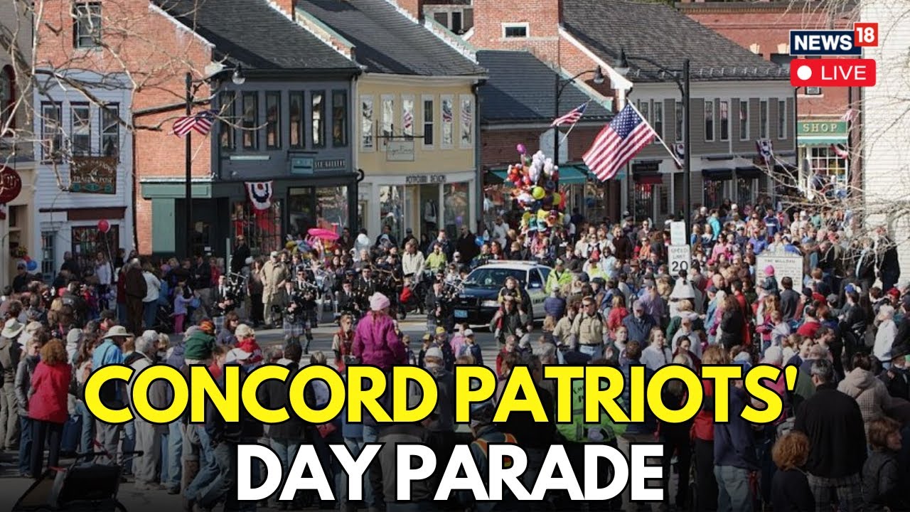 Patriots Day Parade LIVE: 250th Year Anniversary To Commemorate Battles ...