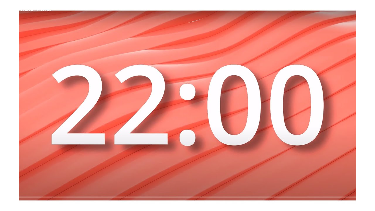 22 Minute Timer - YouTube