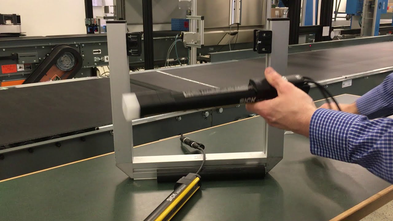 SICK deTec4 Safety Light Curtain: Configuration - YouTube