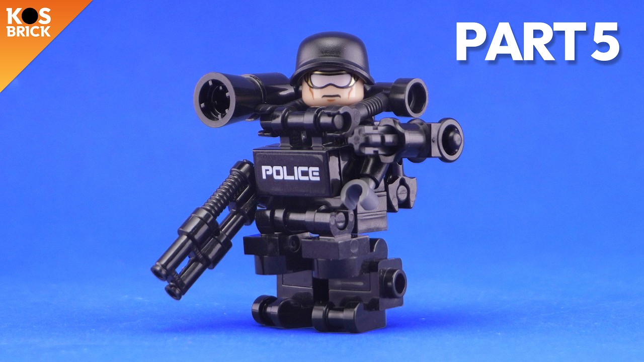 Lego Police Hardsuit - Part 5 (Tutorial) - YouTube