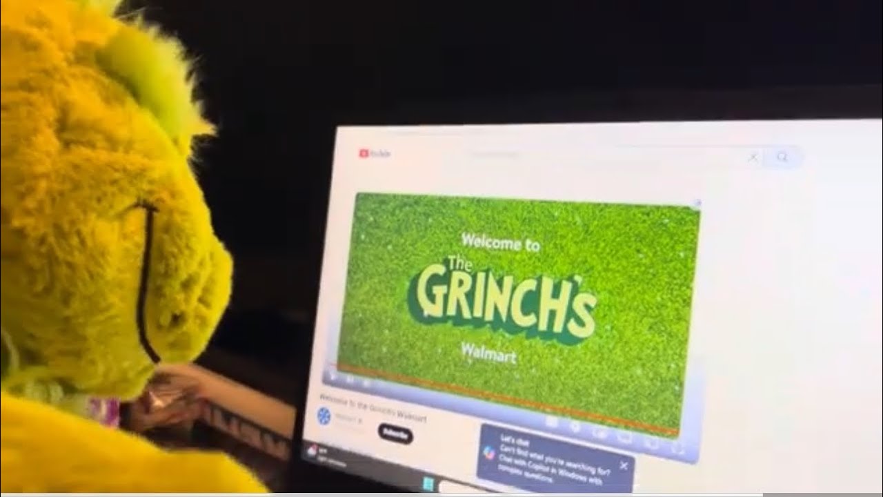 The Grinch Checks Out “Welcome to The Grinch’s” Commercial - YouTube
