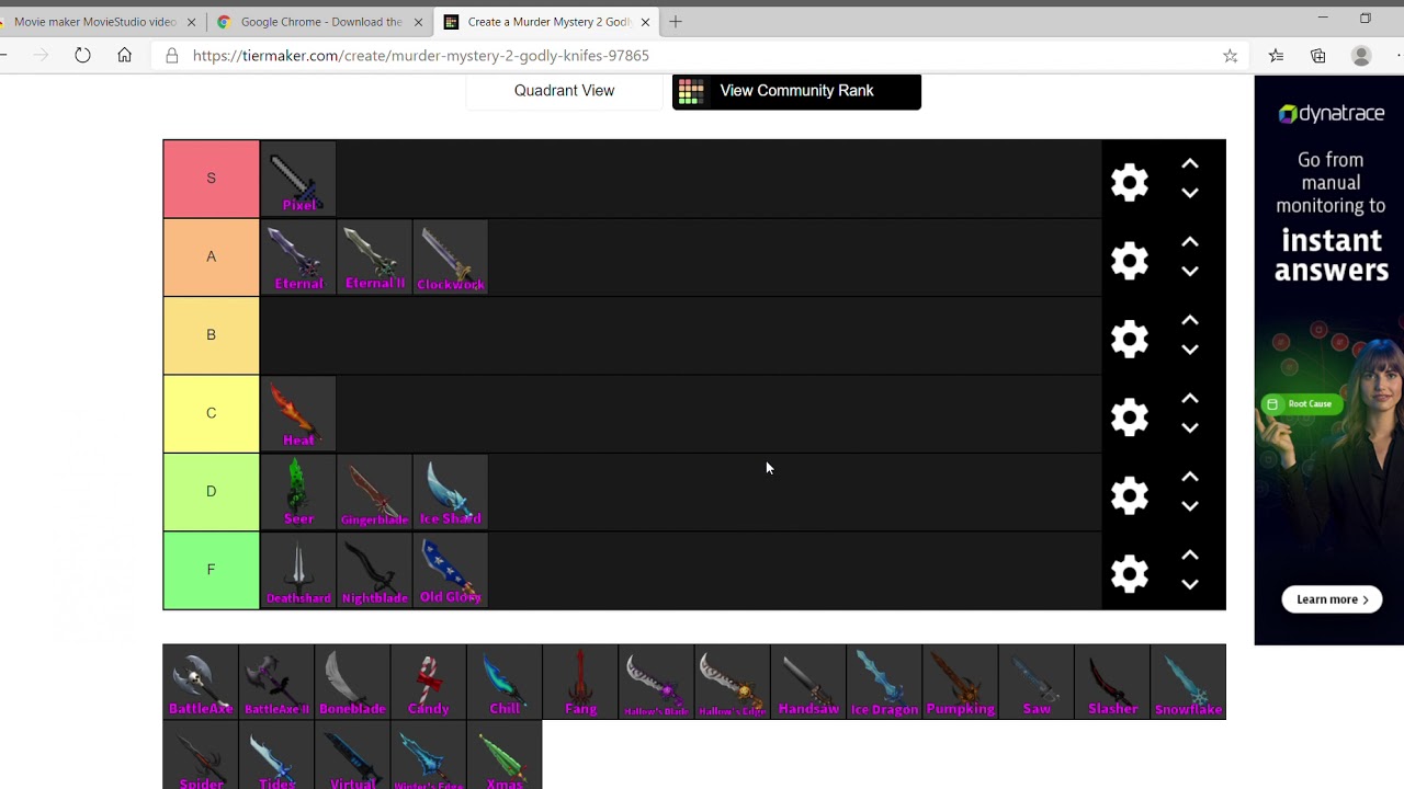 Ranking MM2 GODLYS?!?!?! - YouTube