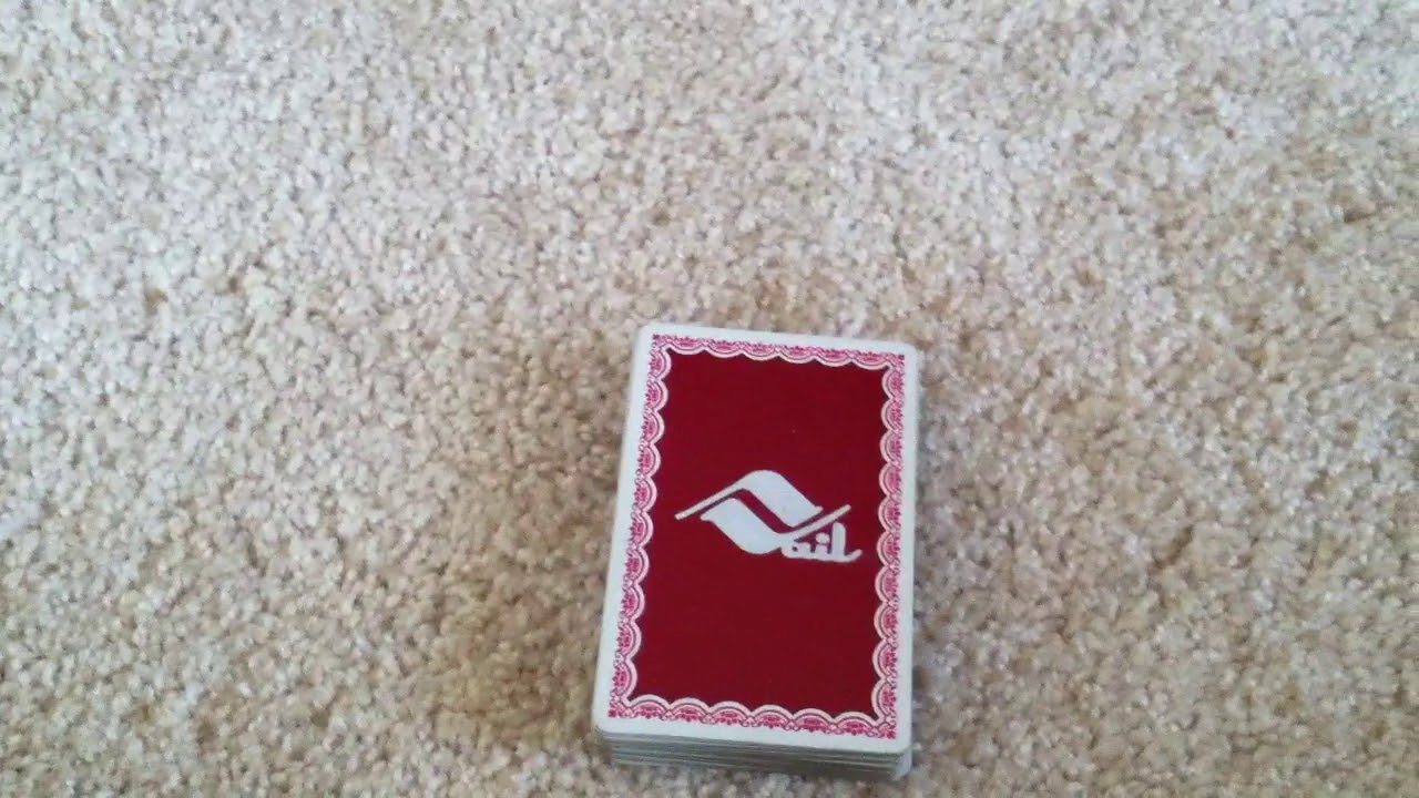 How To Do A One Handed Cut With Playing Cards - YouTube