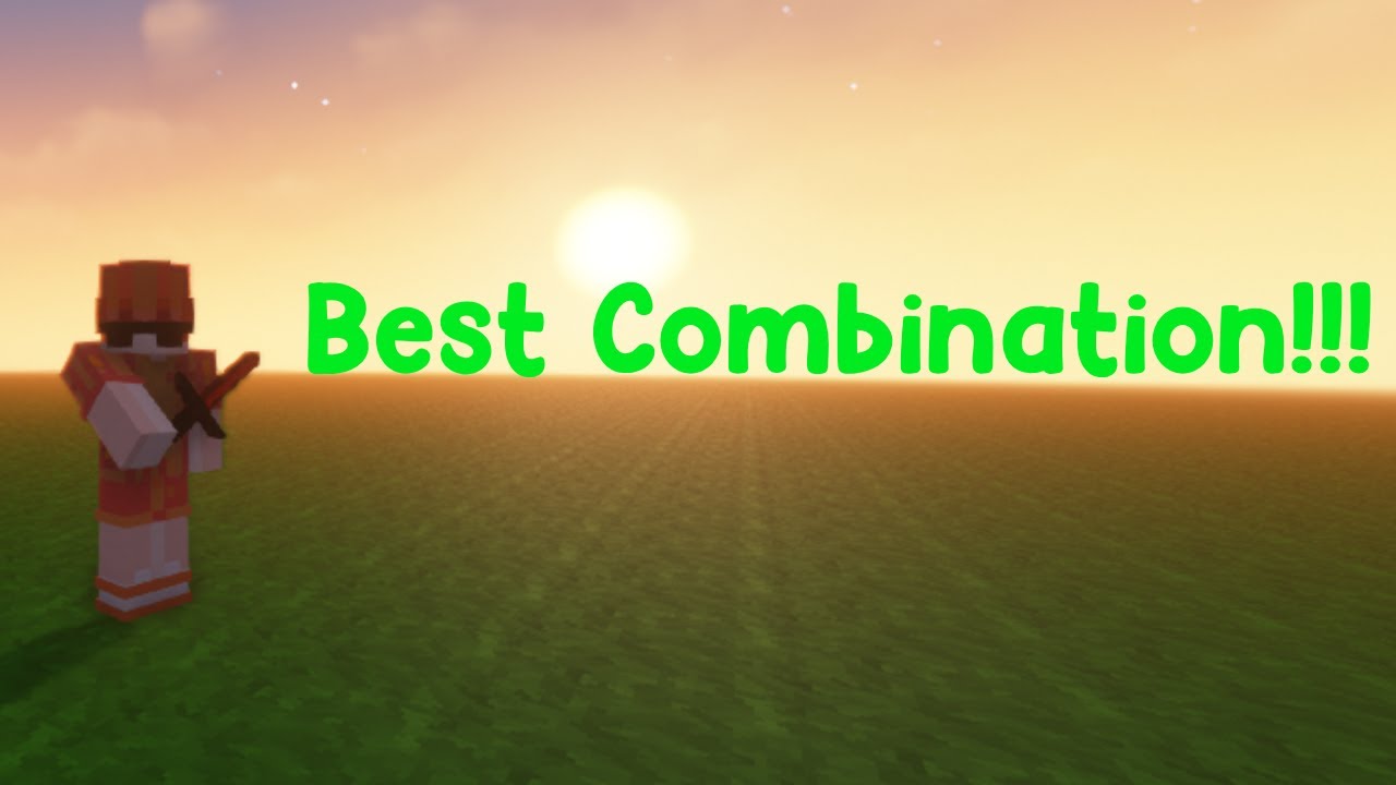 Best combination for MINECRAFT - YouTube