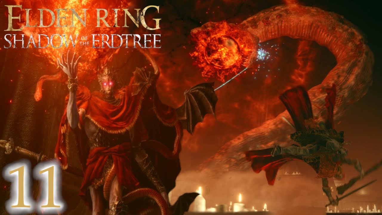 MESSMER THE IMPALER CAN MORPH INTO A GIANT SNAKE?! | Elden Ring Shadow ...