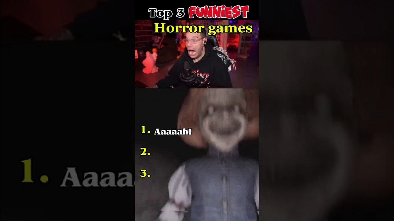 Top 3 FUNNIEST Horror games 😂#meme #gaming #funny #horror - YouTube