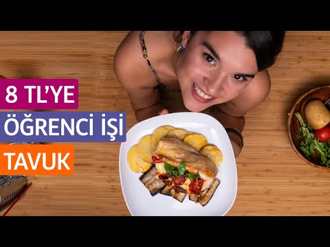 8 TL' ye Öğrenci İşi Tavuk | EKONOMİK YEMEK TARİFİ