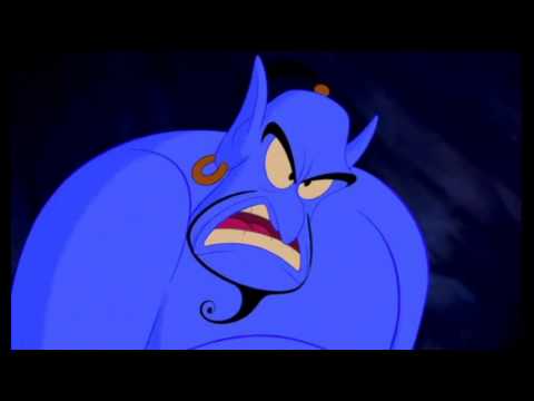 Genie tells Burger Beard to sit down - YouTube