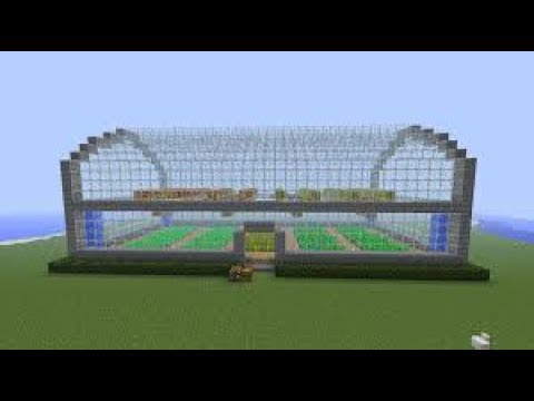 Minecraft Greenhouse Garden Tutorial | Minecraft - YouTube