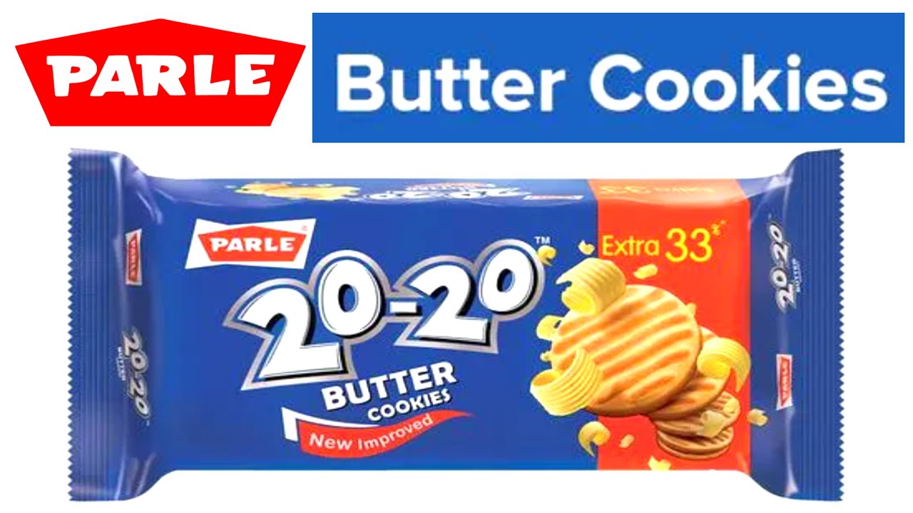 PARLE 20-20 Butter Cookies | 33% Extra in Pack - YouTube