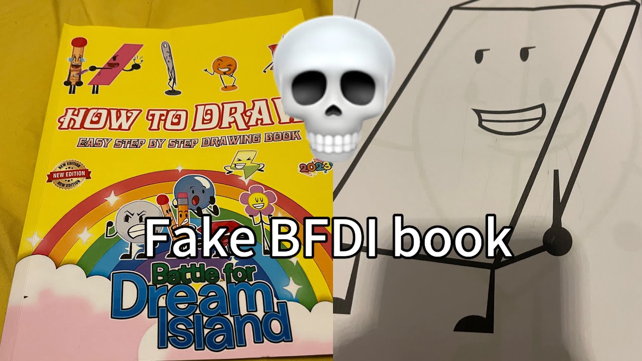 Reading a hilariously fake BFDI book pt1 #bfdi #bootlegtoys #book #meme ...