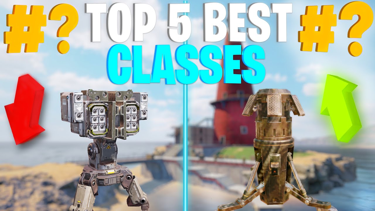 TOP 5 CLASSES in CODM Battle Royale Season 8 - YouTube