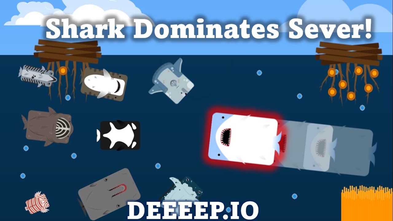 SHARK GETS REVENGE ON TEAMERS AND DOMINATES SEVER! | Deeeep.io - YouTube