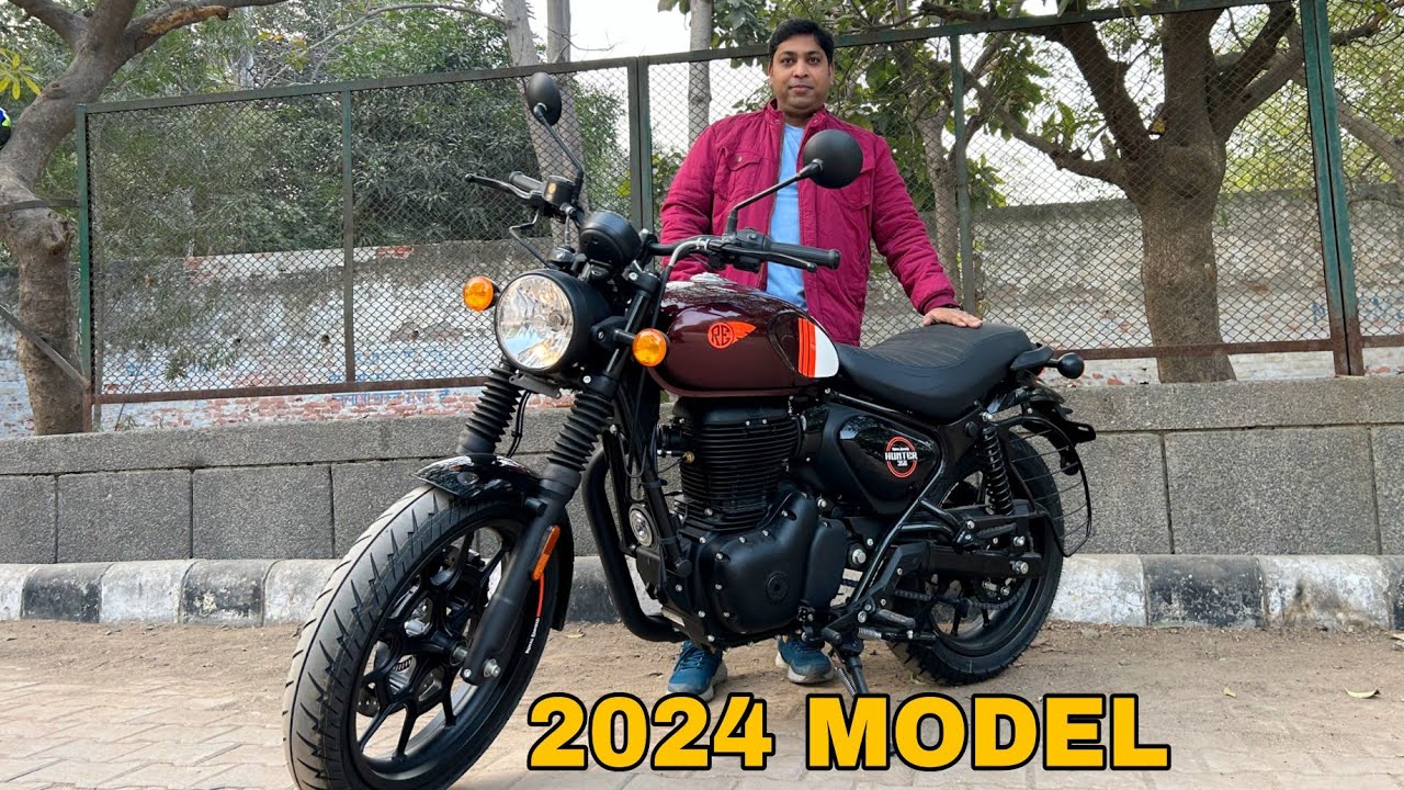 2024 Re Hunter 350 Launched In New Two Colors , Details Review - YouTube