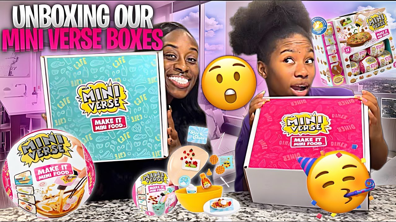 *PR UNBOXING* *MINI VERSE MAKE IT MINI FOOD EDITION* - YouTube