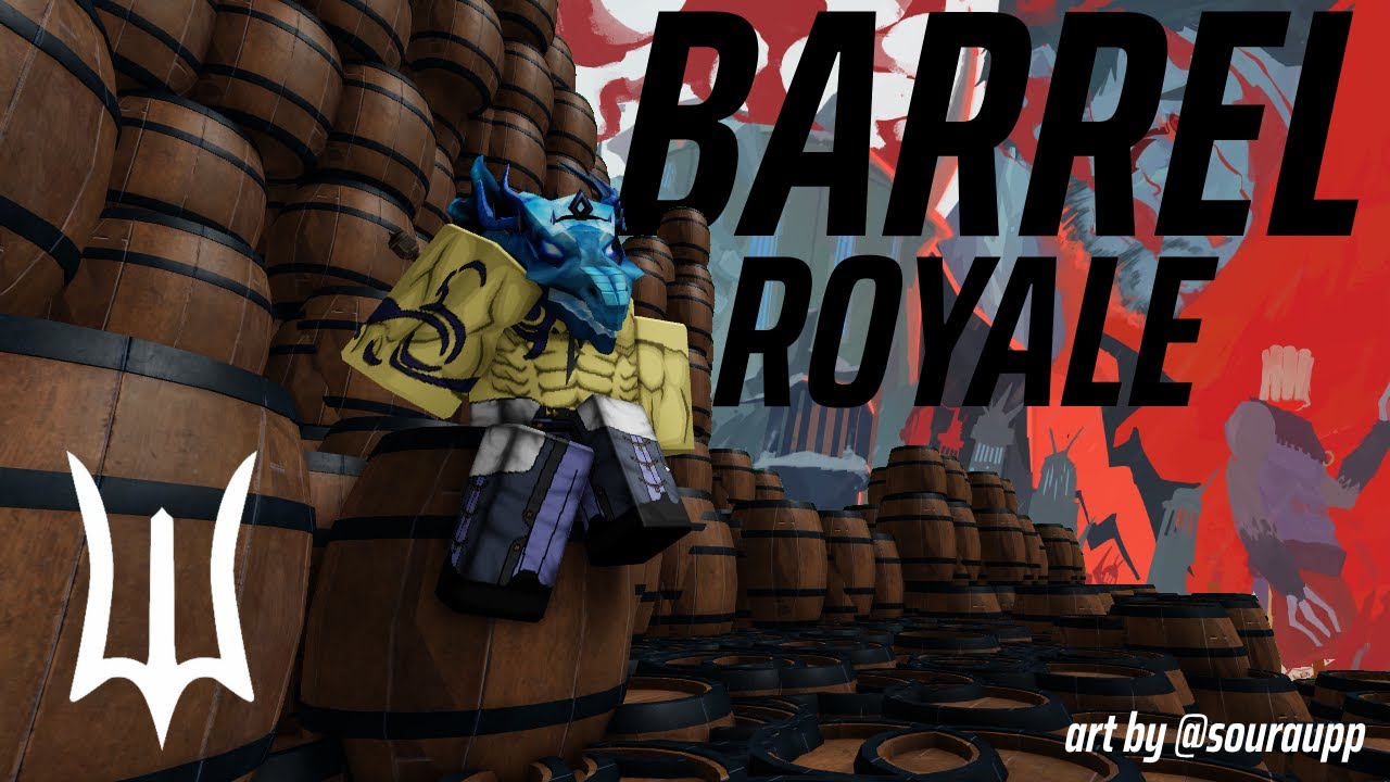 Can You Beat Deepwoken BATTLE ROYALE Only With A Barrel - YouTube
