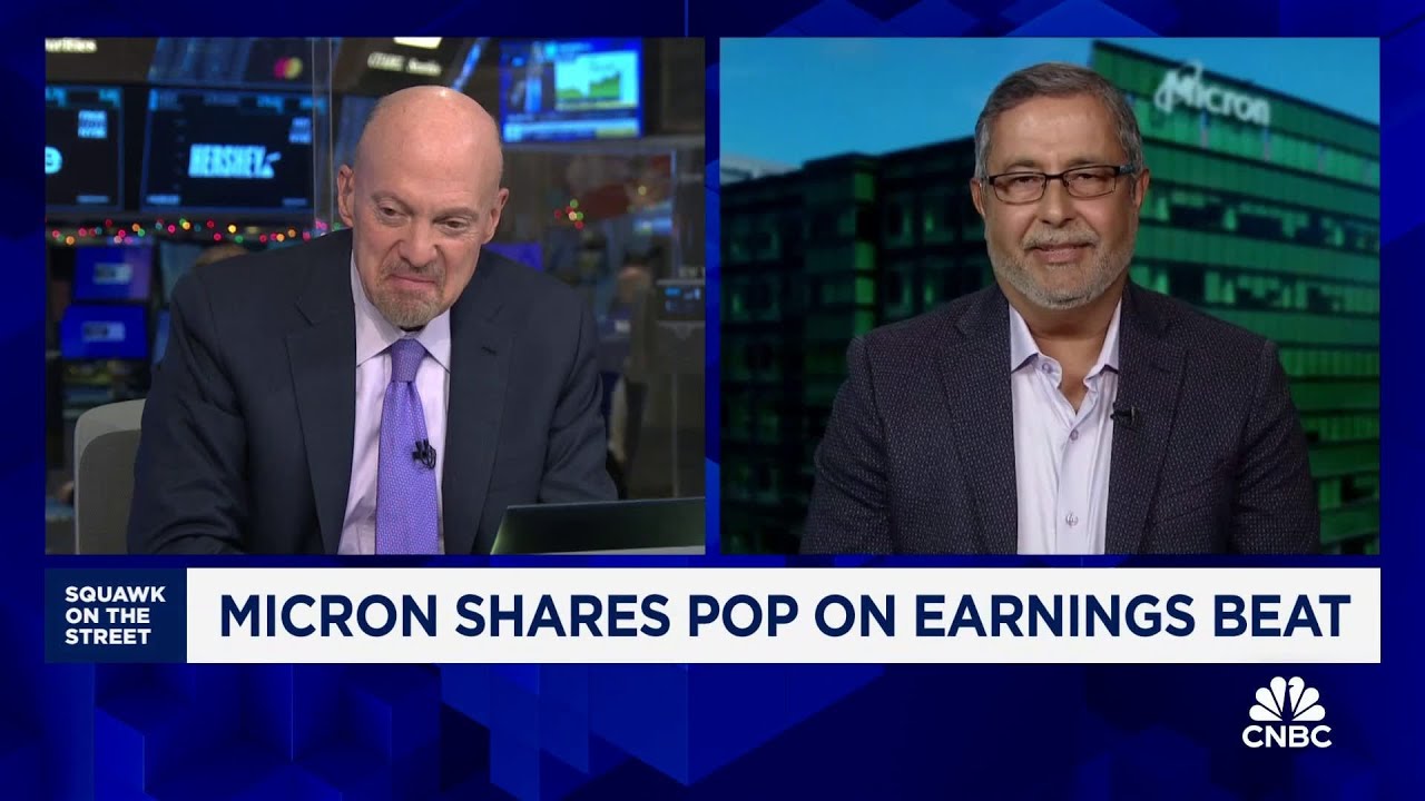 Micron CEO Sanjay Mehrotra on earnings beat: Financial performance will ...