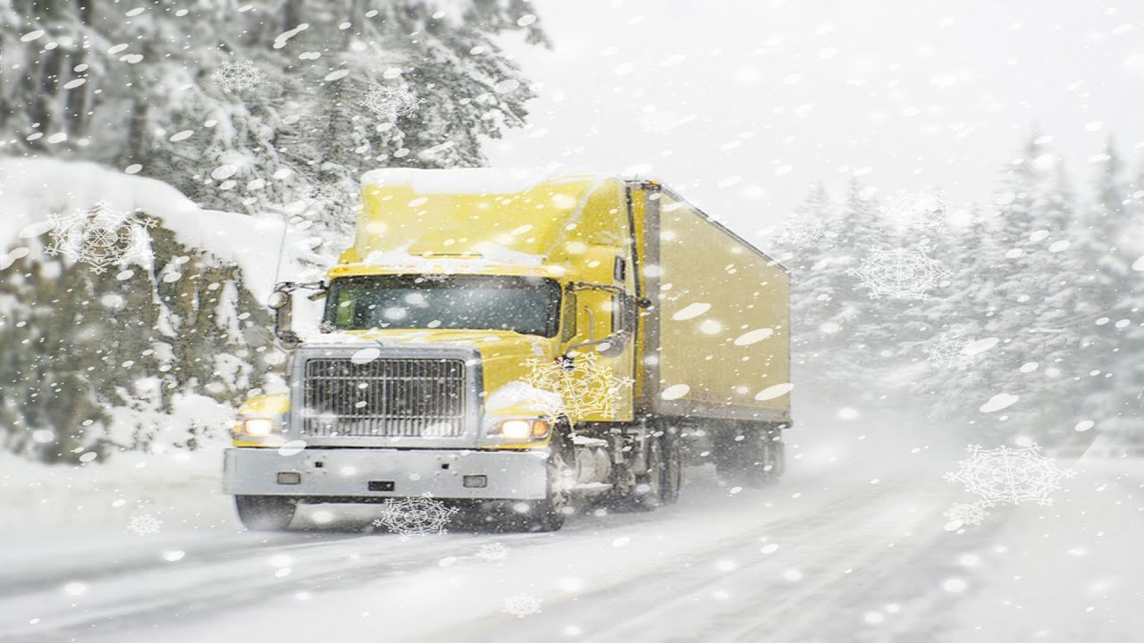 Frosty Winter Weather Mod v4.5/v4.0 for ATS 1.43-1.37 | ATS Mods - YouTube