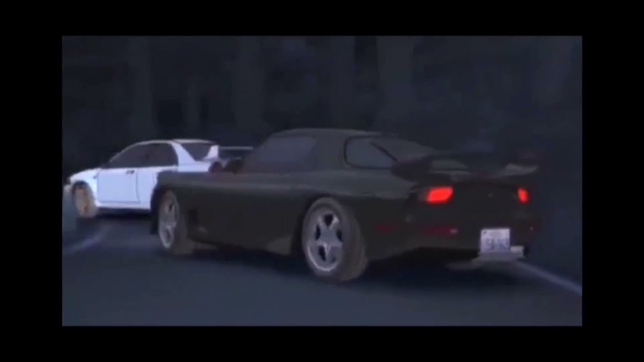 Initial D battle stage 2 FD3S vs EVO 5 - YouTube