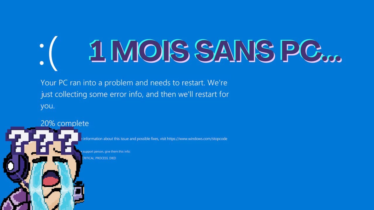 ENFIN DE RETOUR ! L'histoire FOLLE de mes soucis de PC ! 🖥️🔥 - YouTube