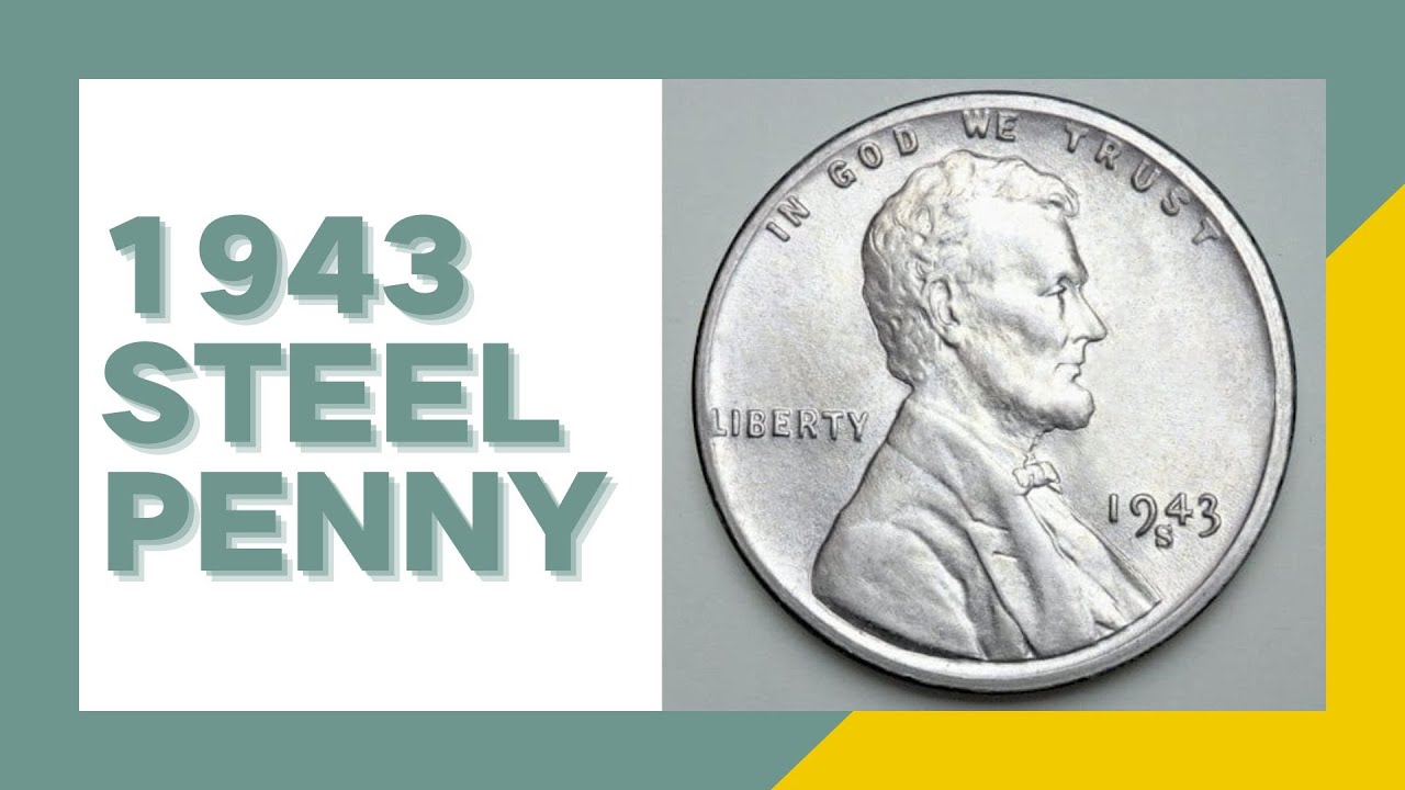 1943 steel penny Value: How Much Is It Worth Today? - CoinKnow - YouTube