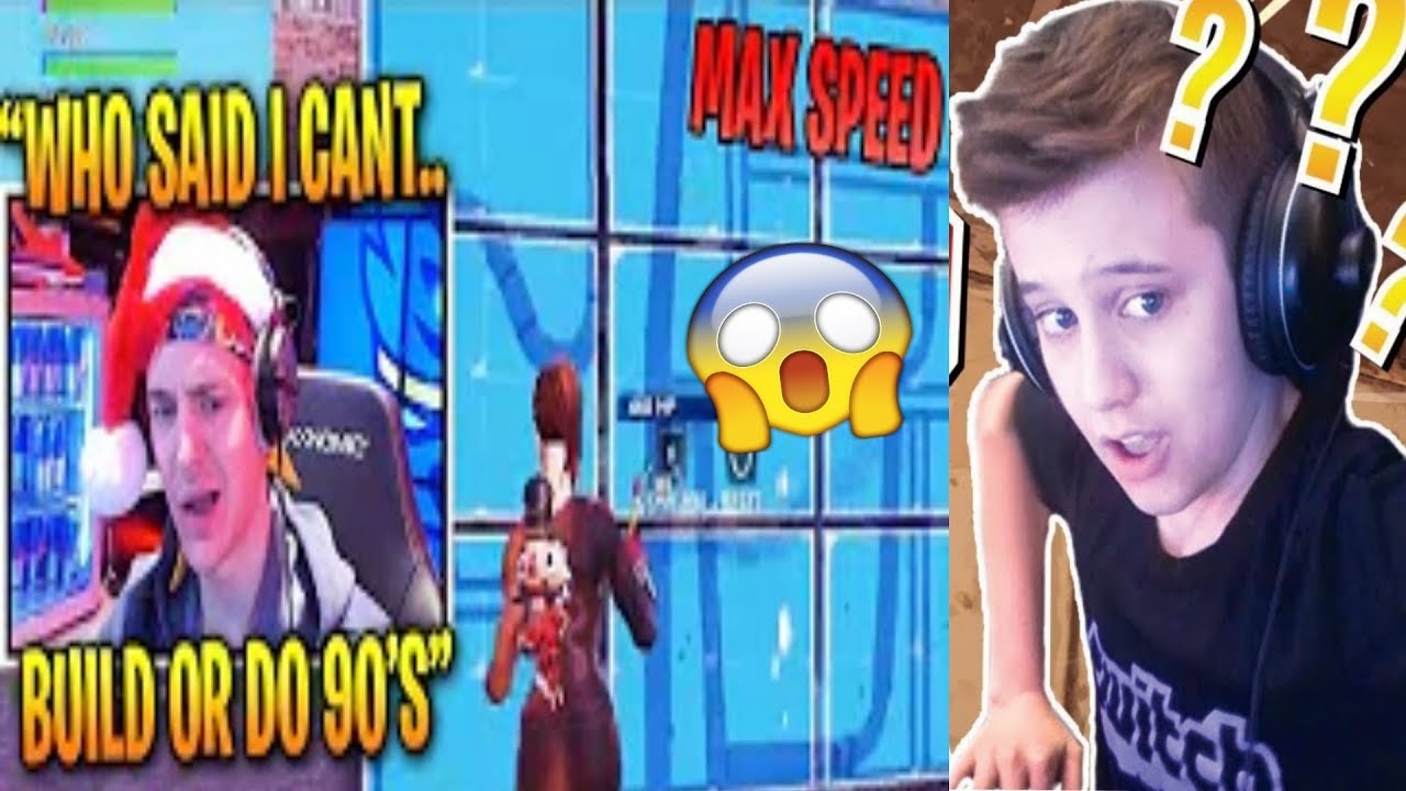 Sceptic & Ninja Shows Stream His Maximum Building and Editing Speed ...