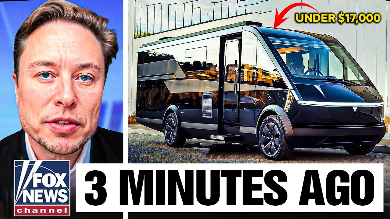 Elon Musk Reveals Tesla 2025 Motorhome for UNDER $17,000 - YouTube