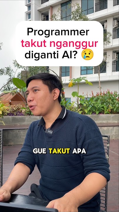 Programmer takut Nganggur diganti AI? 😢😭 #programmer #coding #pengangguran #lowongankerja #loker ...