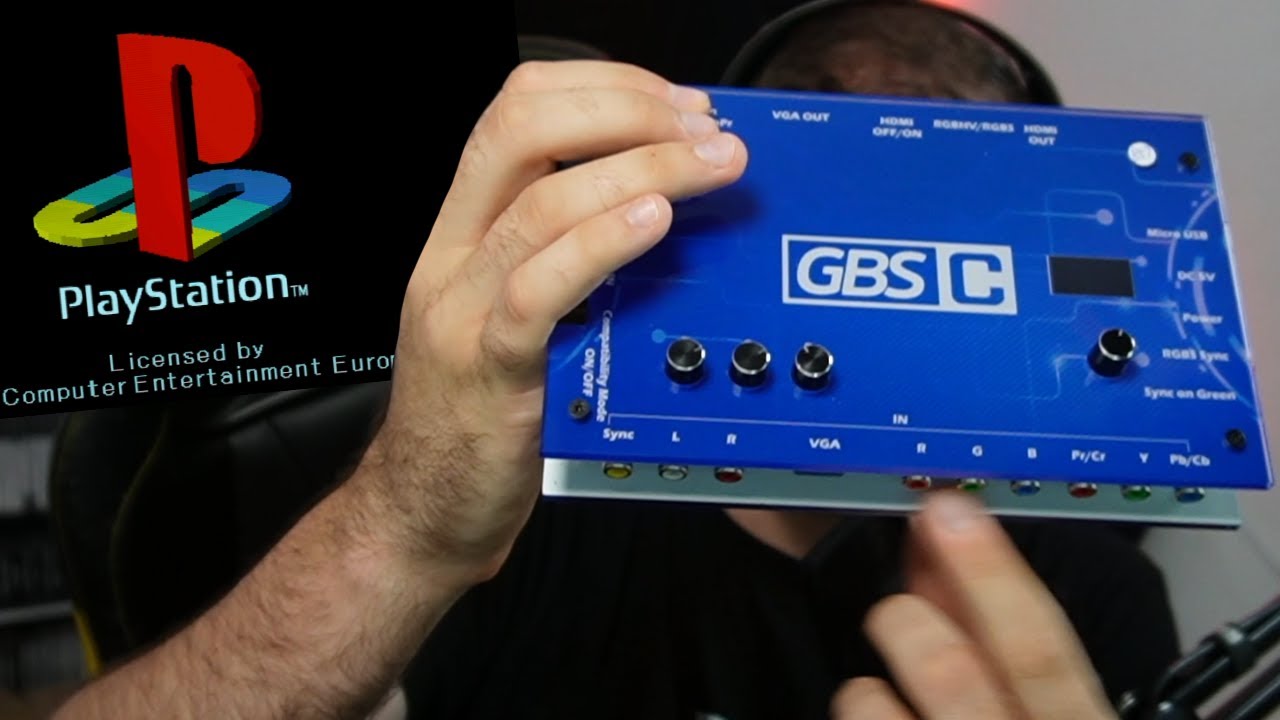 Pierwszy test nowego konwertera do PSP/ PSX czy PS2 (GBS-C) - YouTube