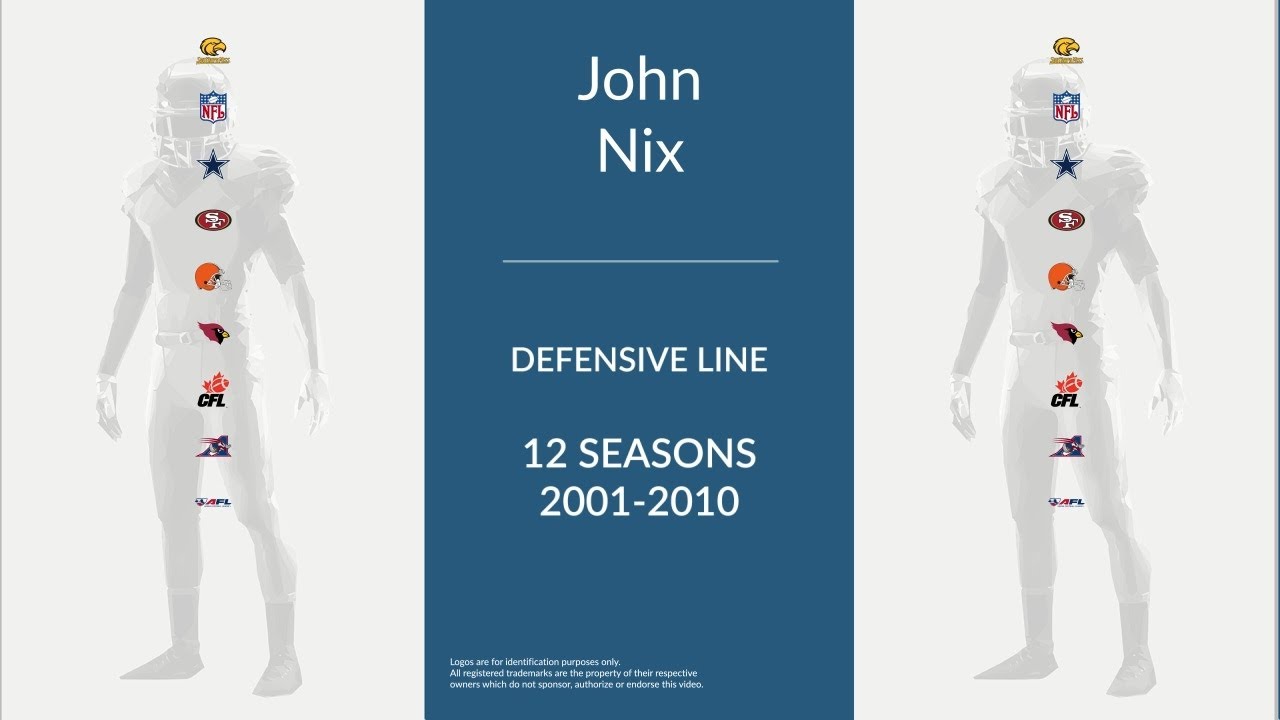 John Nix: Football Defensive Line - YouTube