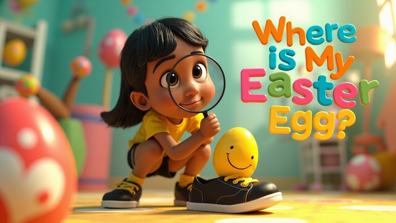 Where’s My Easter Egg? 🐣 A Silly Hunt Song for Kids! - YouTube