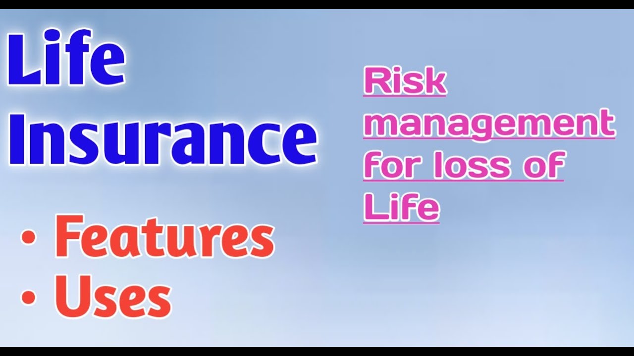 What is Life insurance? | characteristics of Life insurance | Uses of ...