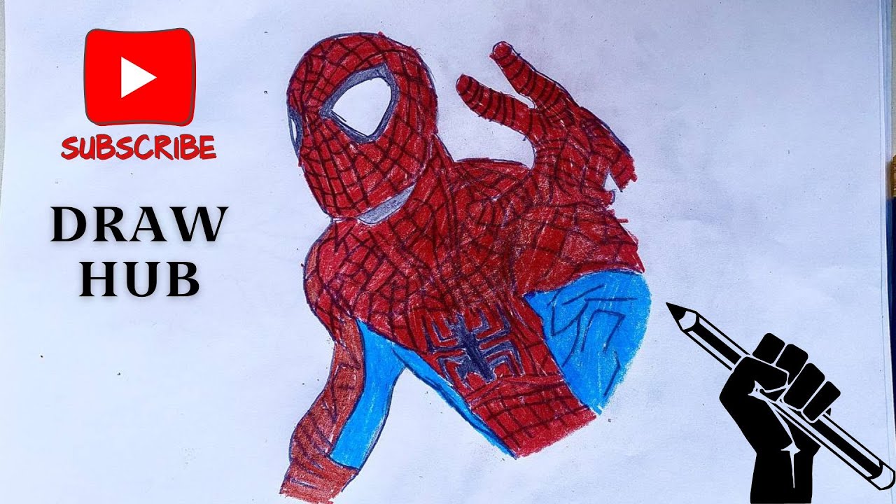 Coloring Spider-Man: Bringing the Web-Slinger to Life! 🕷️🎨 - YouTube