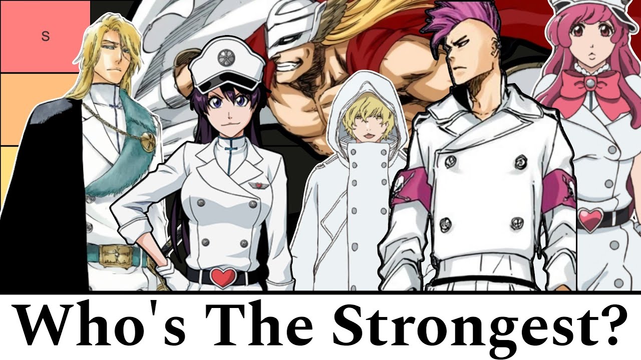 Bleach Sternritter Tier List: Strongest Star Knight? - YouTube