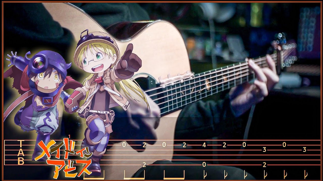 THE FIRST LAYER - Made in Abyss OST - Fingerstyle Guitar TAB Tutorial ...