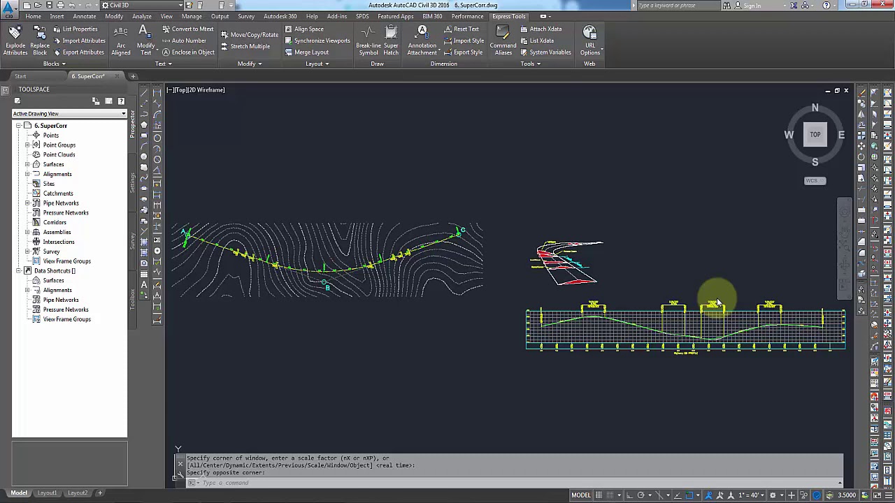 Apply Super Elevation on Roadway after calculation using Civil 3d ...