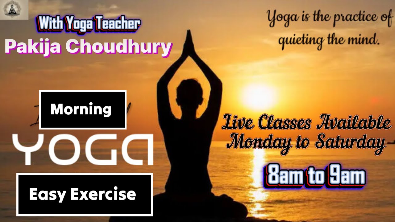 Morning Live Yoga Class Today | Yoga for Flexibility | Yoga Practice ...