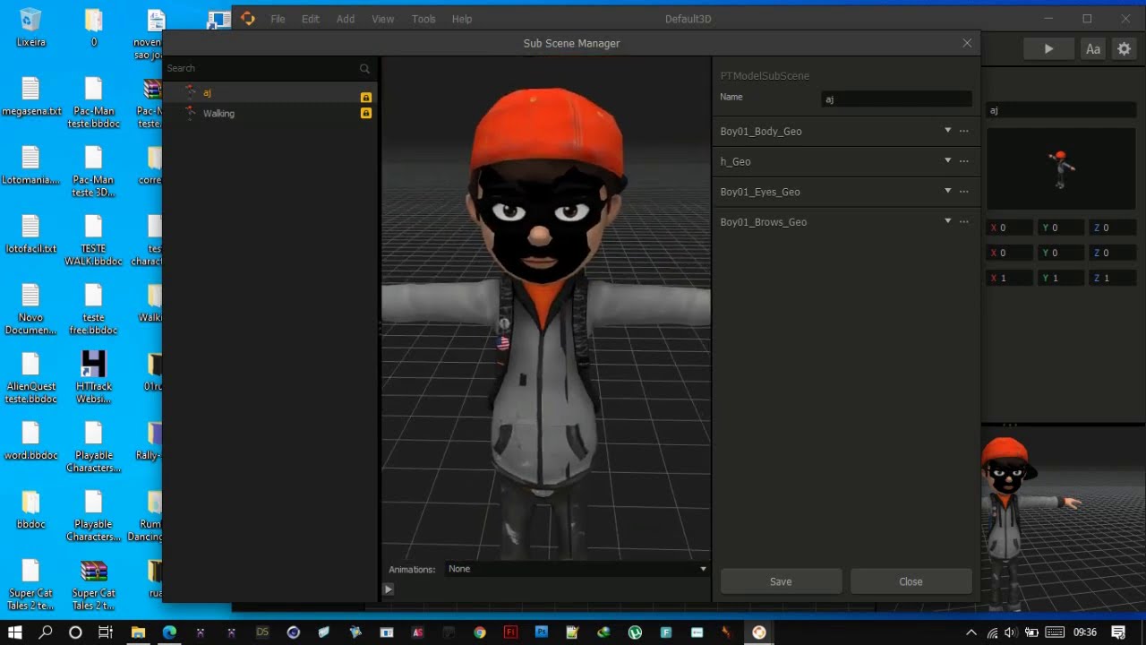 Buildbox tutorial on Mixamo characters solution create a new skeletal ...
