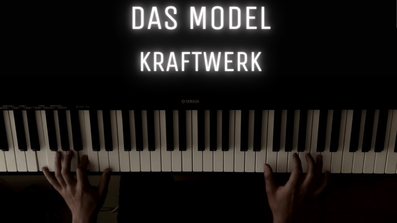 Kraftwerk - Das Model | PIANO COVER - YouTube
