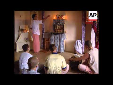 Chechnya - Hare Krishna Followers In Grozny