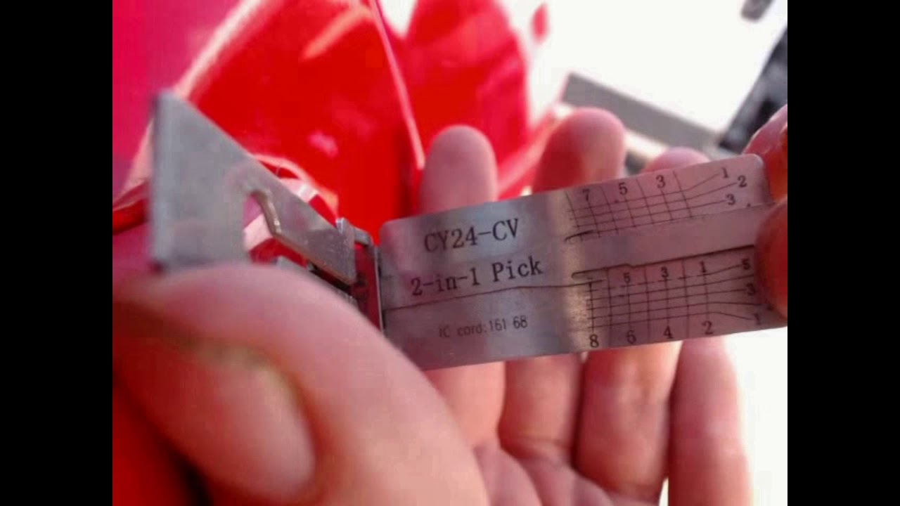 Dent Wizard Tech Tips:Cy24-CV Lishi - YouTube