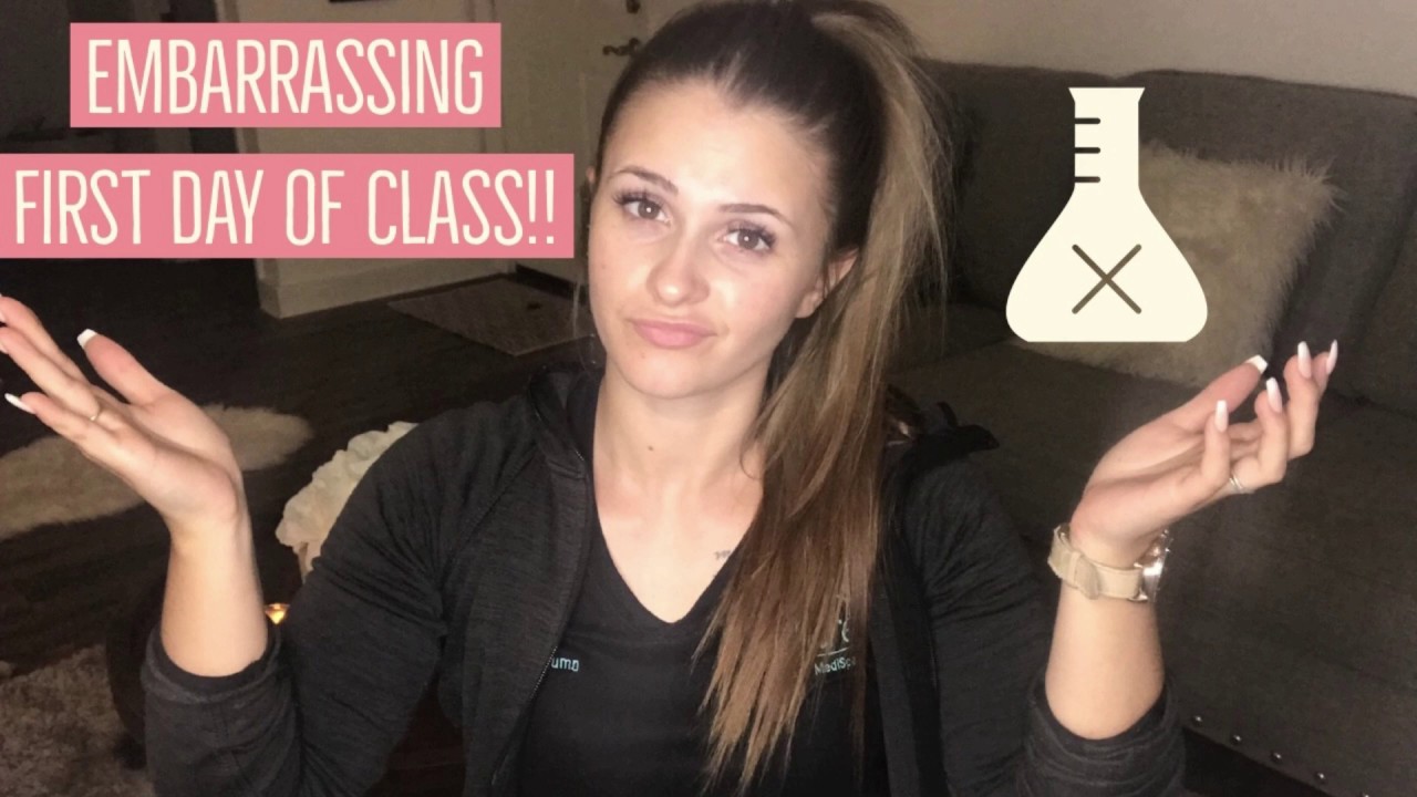 EMBARRASSING First Day of Class! - YouTube