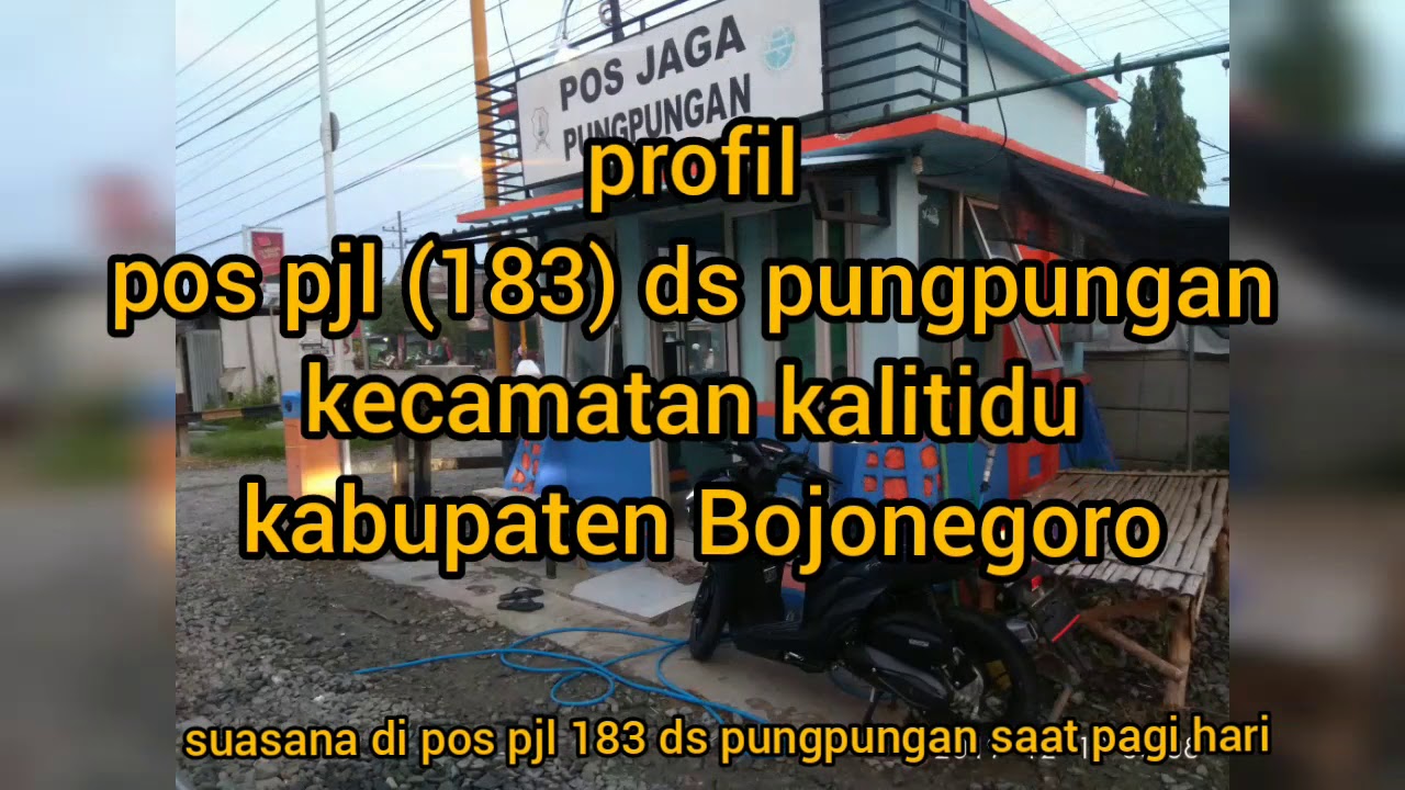 profil pos pjl dishub 183 bojonegoro - YouTube