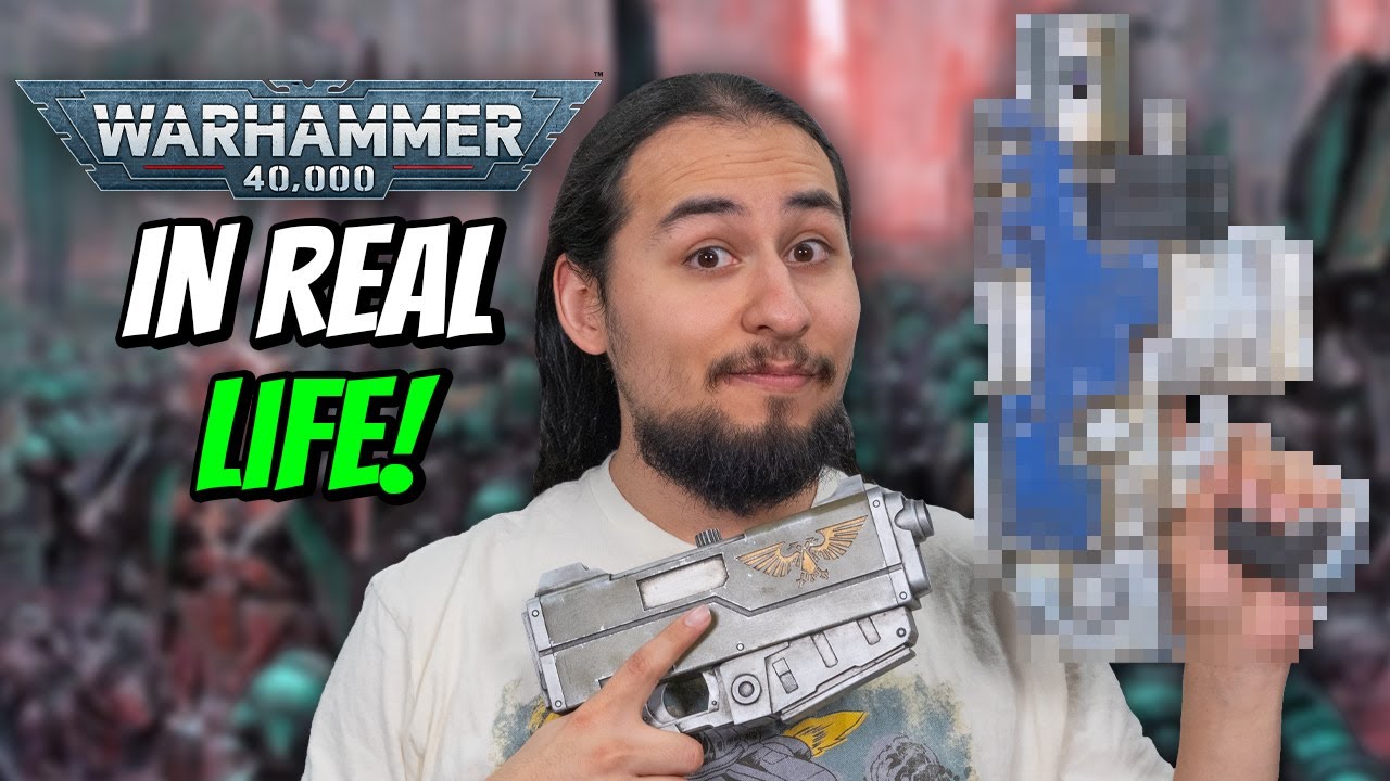 Making Warhammer 40K Wargear in Real Life! - YouTube