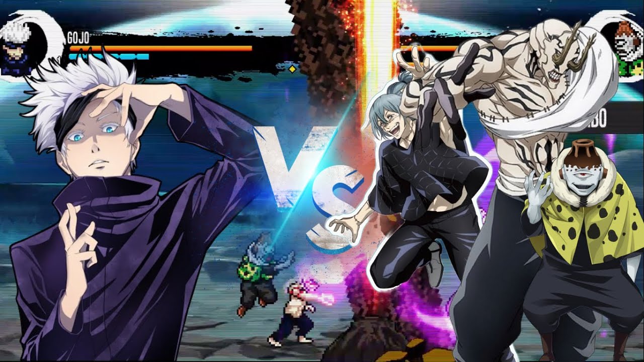 GOJO VS ( HANAMI, MAHITO, JOGO ) 1 VS 3 || Anime Mugen || - YouTube