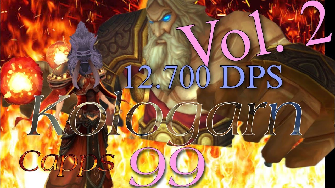 Ulduar 25 Kologarn 12.700 DPS - Fire Mage PoV 99 Parse - YouTube