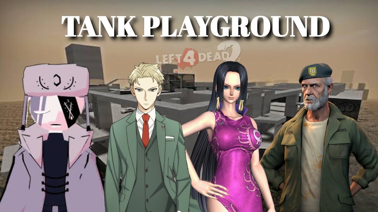 Left 4 Dead 2 Map Tanks Playground - YouTube